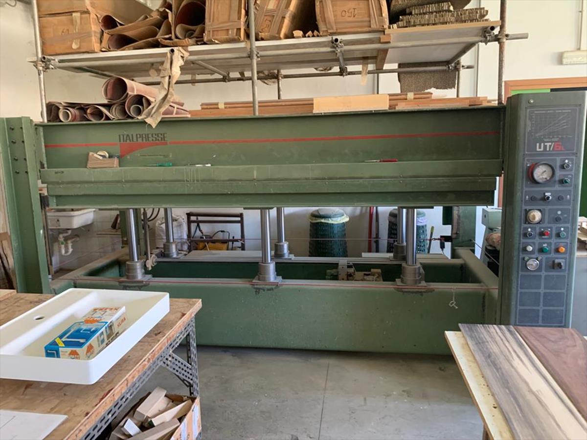 Pressa per falegnameria usata Italpresse UT/6L